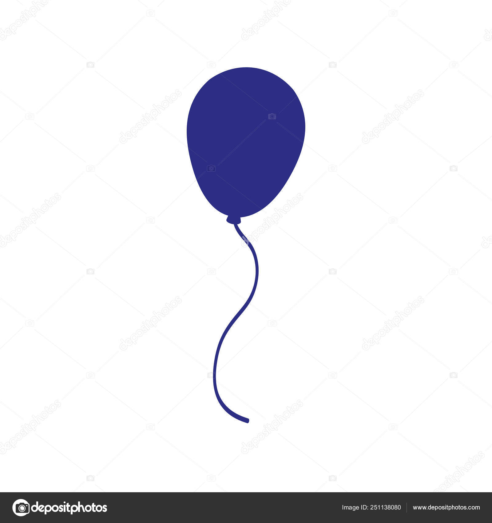 Isolated balloon design Stock Vector Image by ©stockgiu #251138080