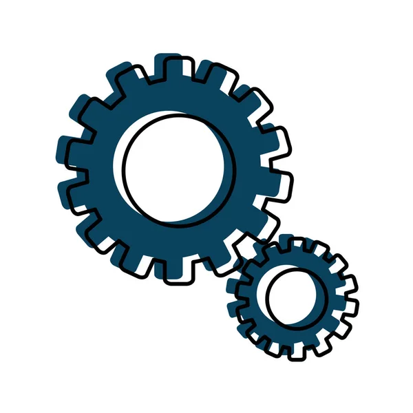 Engrenages Ingénierie Industrie Procédé Technologie Vectoriel ...