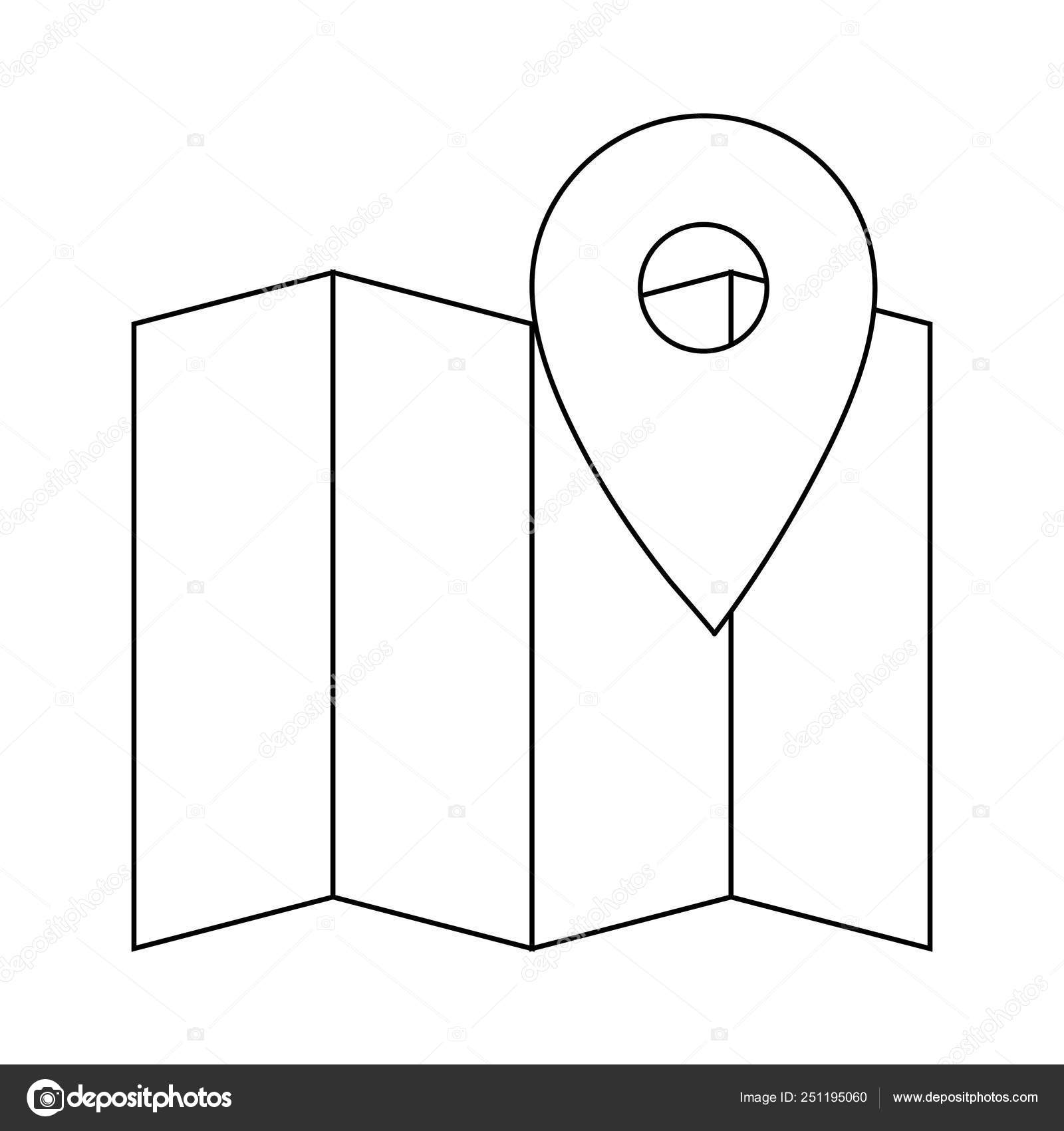 Gps and map design Stock Vector Image by ©stockgiu #251195060