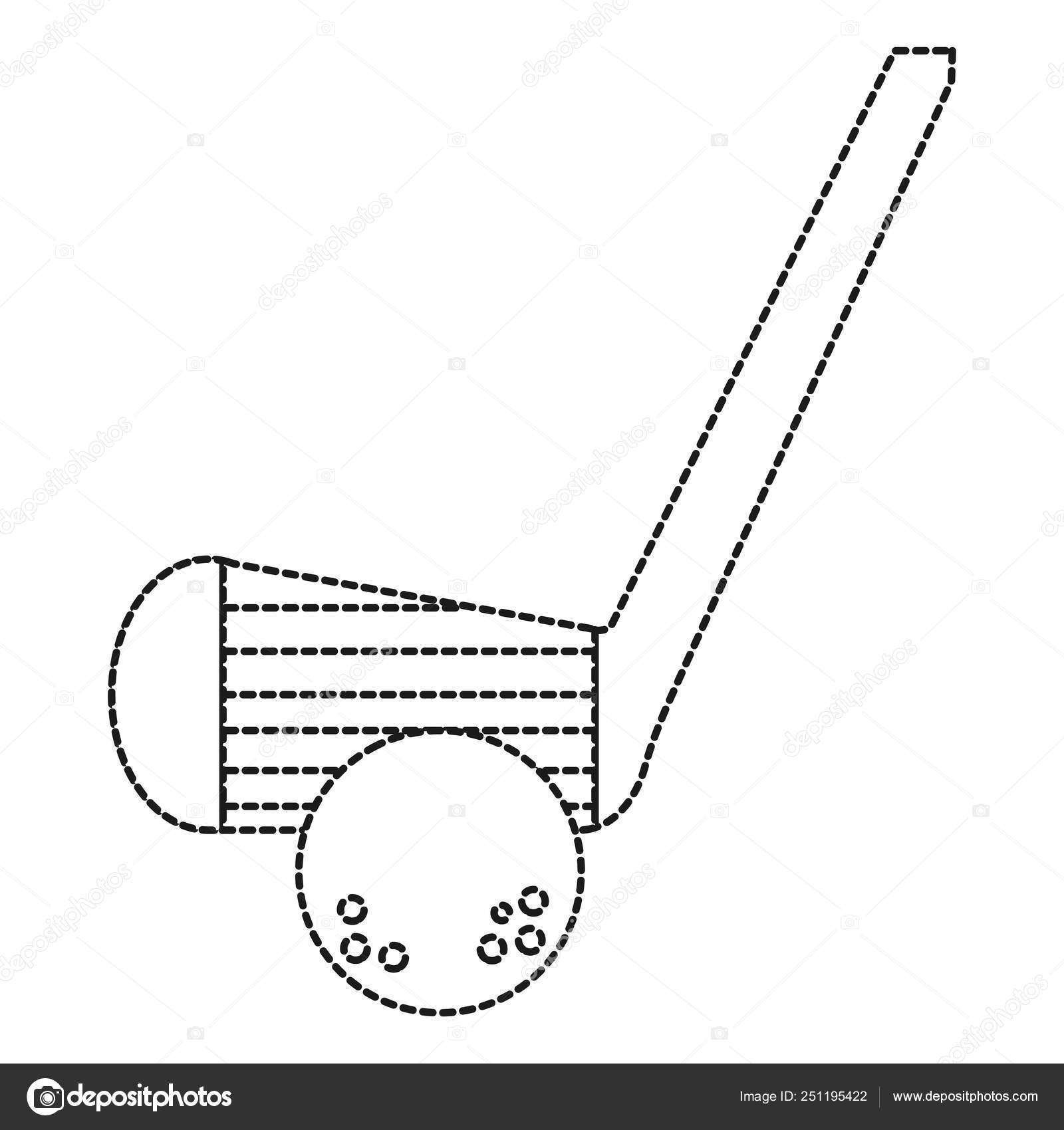 Golf bat design Stock Vector Image by ©stockgiu #251195422