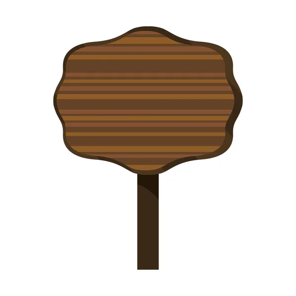 Wooden sign frame Stock Vector by ©stockgiu 254123008