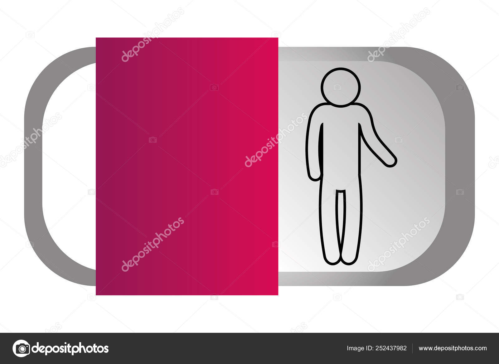 Man Pictogram Infographic Layout Cartoon Vector Illustration Graphic ...