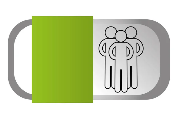 Homens Pictograma Com Mãos Levantadas Layout Infográfico Desenho ...