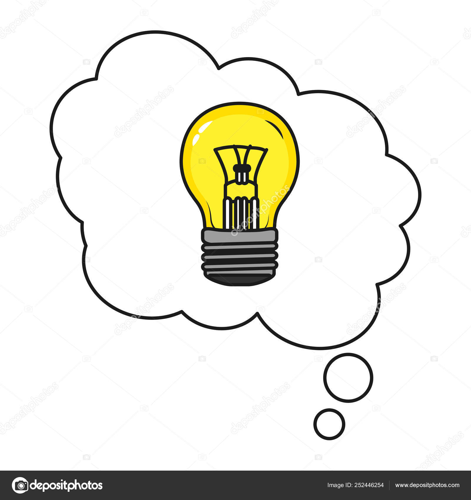 Animated Light Bulb Idea Business Idea Lightbulbs Animation Many Flat