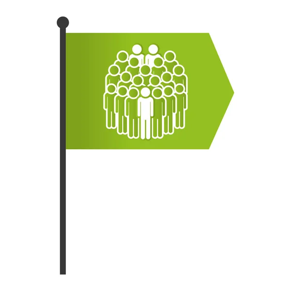 Pictograma Los Hombres Con Discurso Burbuja Infografía Diseño Bandera ...