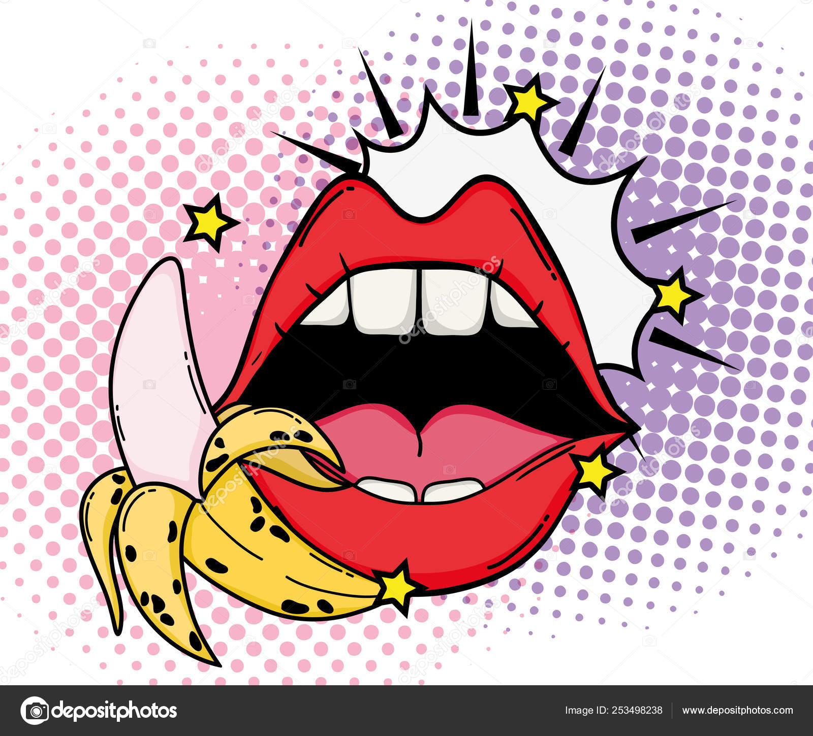 Pop Art Cartoons Stock Vector By ©stockgiu 253498238