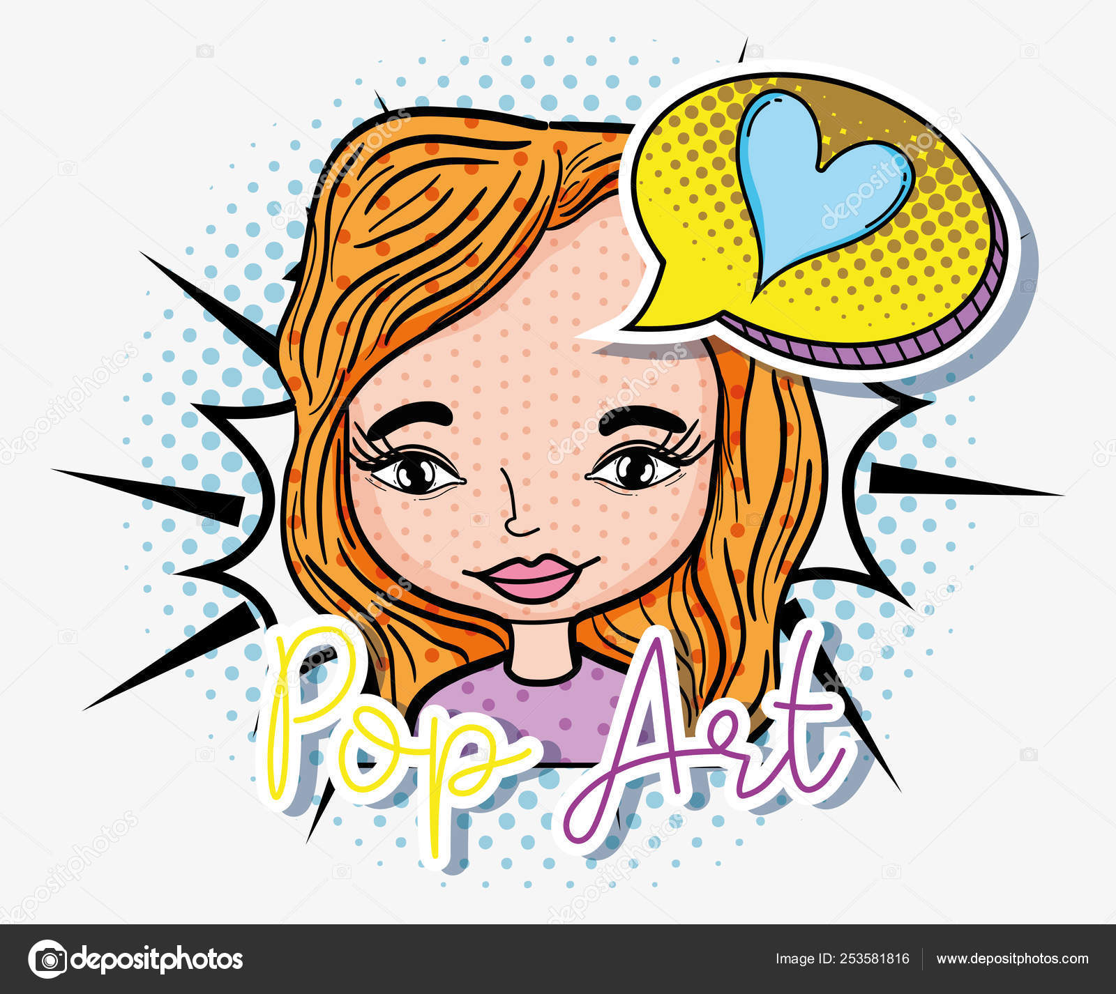 Pop art cartoon Stock Vector by ©stockgiu 253581816
