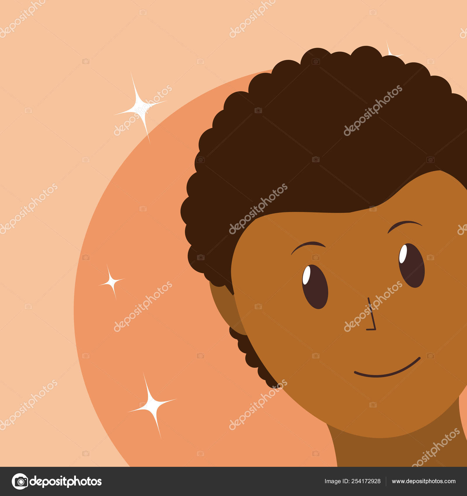 Cute man cartoon Stock Vector by ©stockgiu 254172928