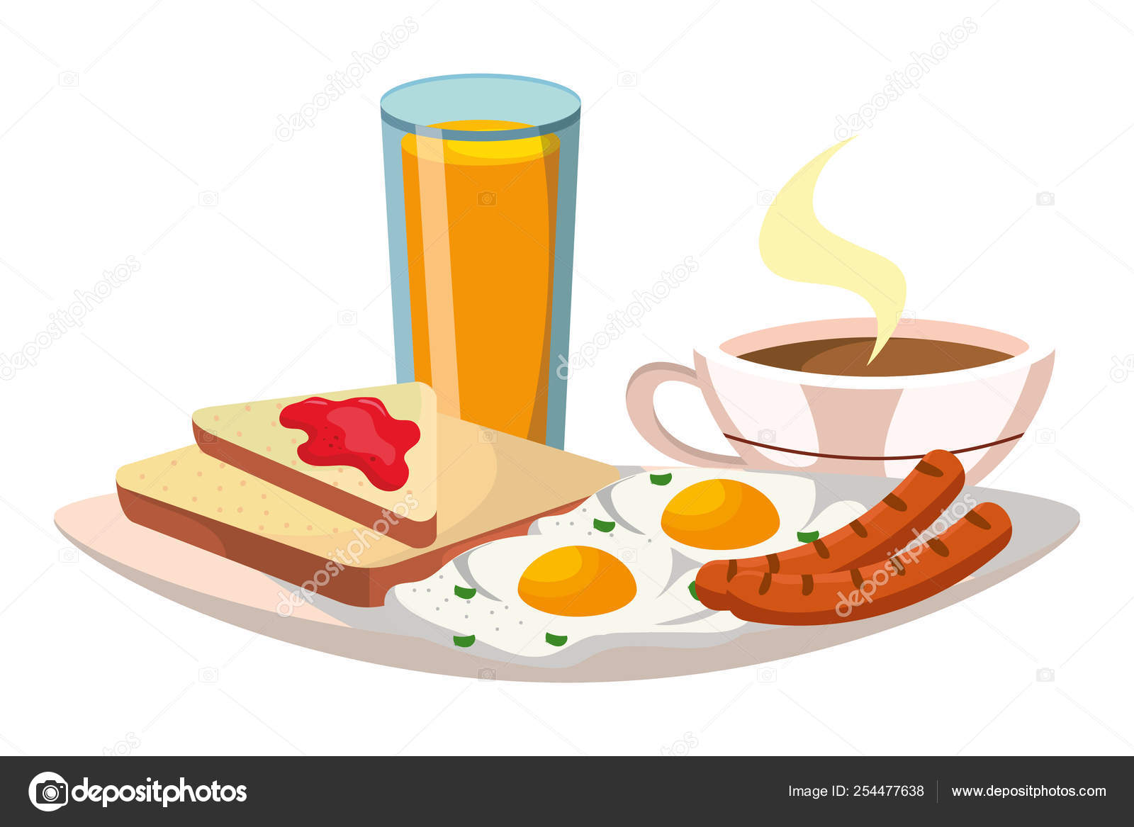 Breakfast Graphic Design