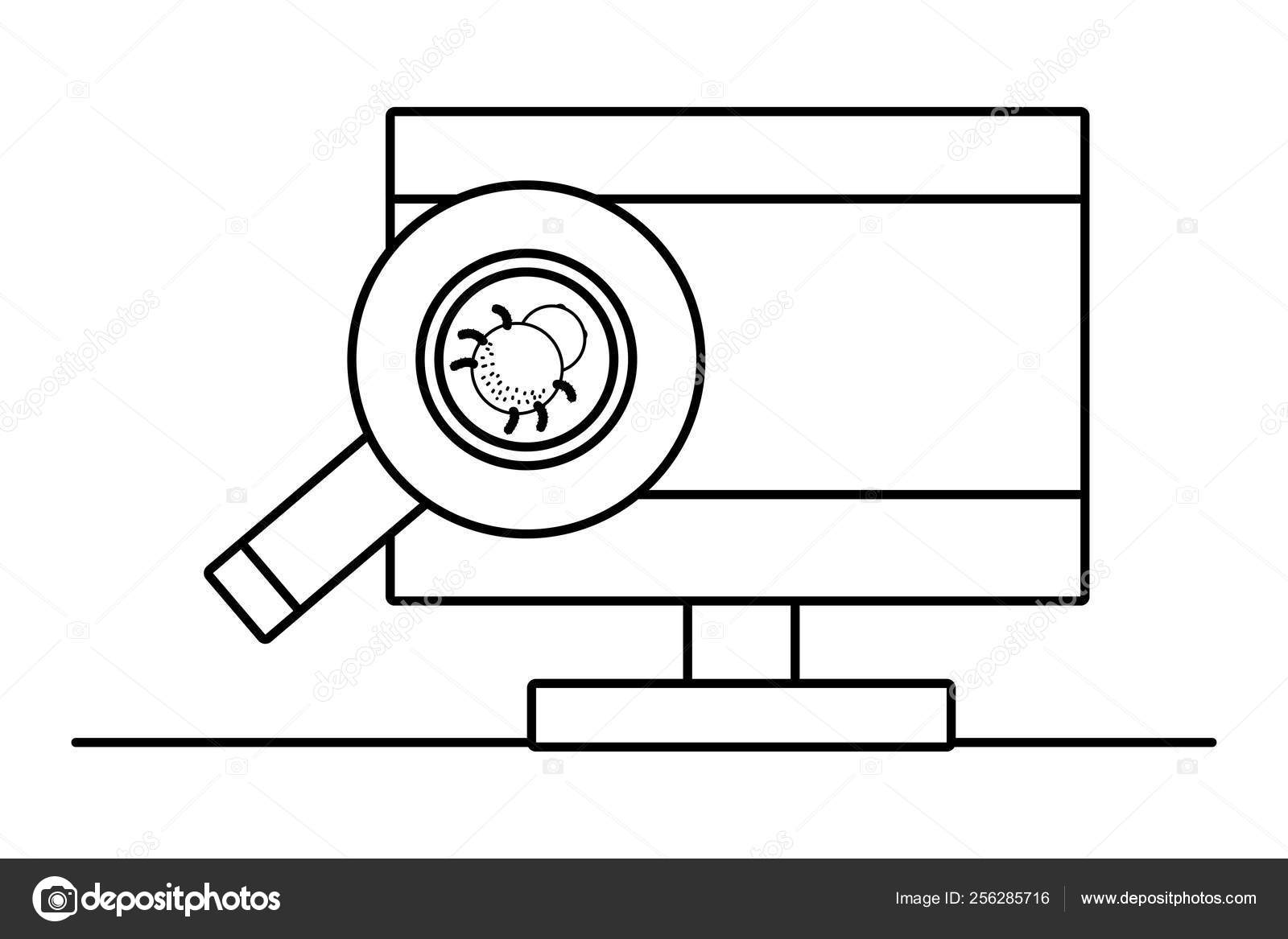 Tecnología informática dibujos animados Vector de stock #256285716 de ...