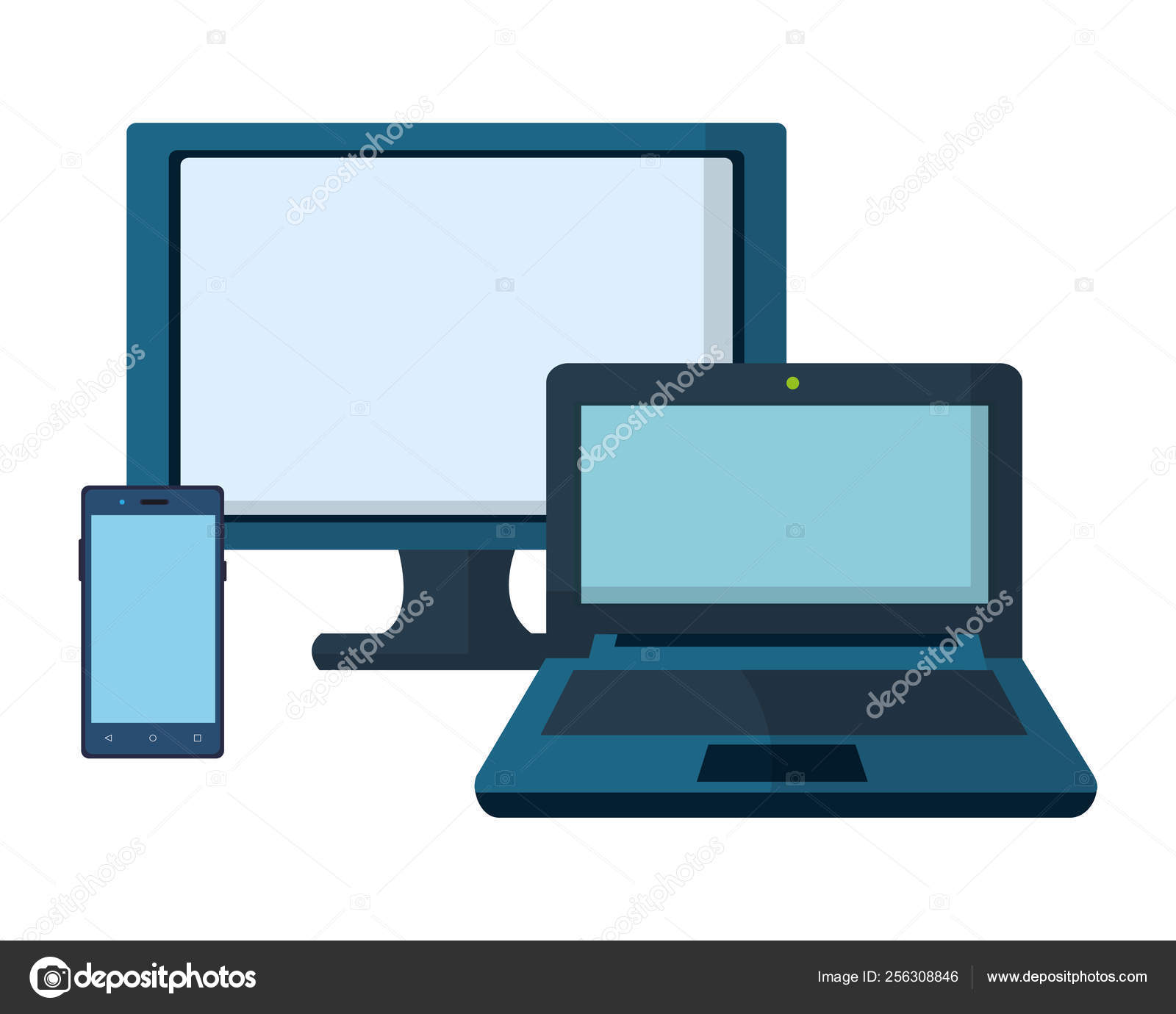 Technology computing cartoon Stock Vector Image by ©stockgiu #256308846