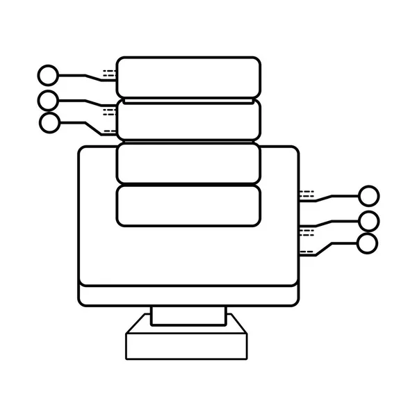 Technology computing cartoon Stock Vector by ©stockgiu 256311384