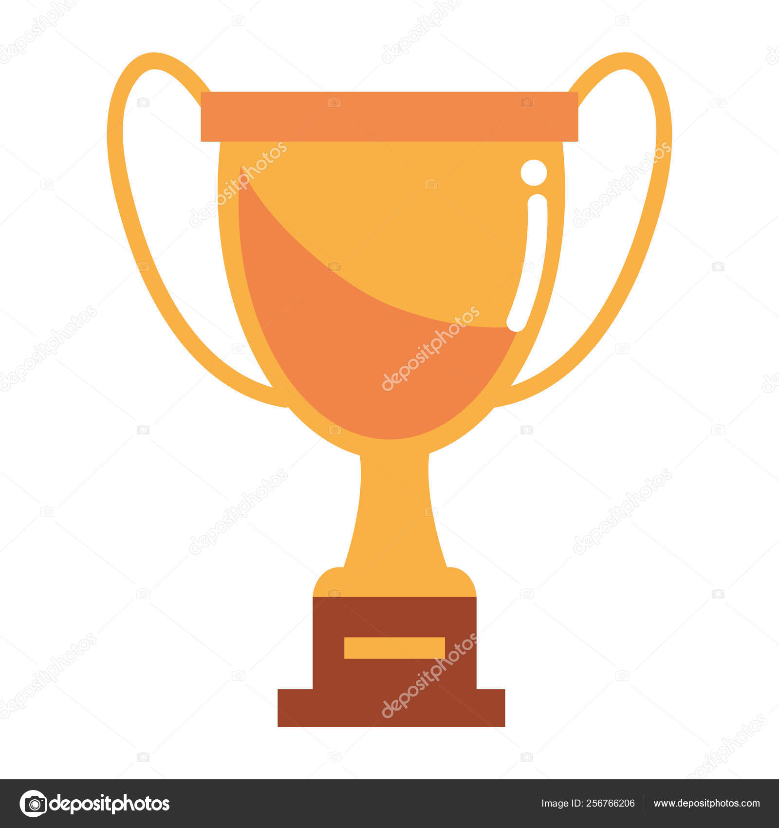 Champion trophy cartoon Stock Vector Image by ©stockgiu #256766206