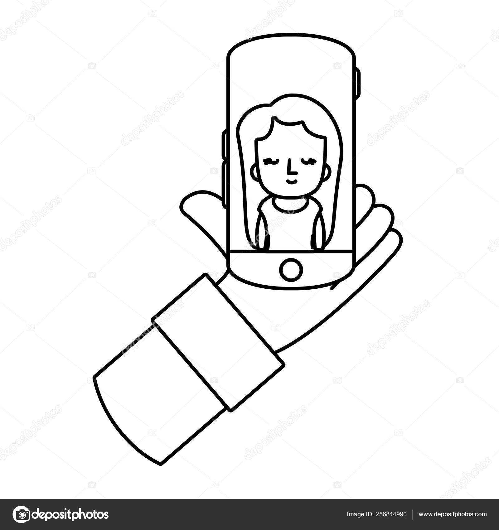 Technology smartphone cartoon Stock Vector by ©stockgiu 256844990