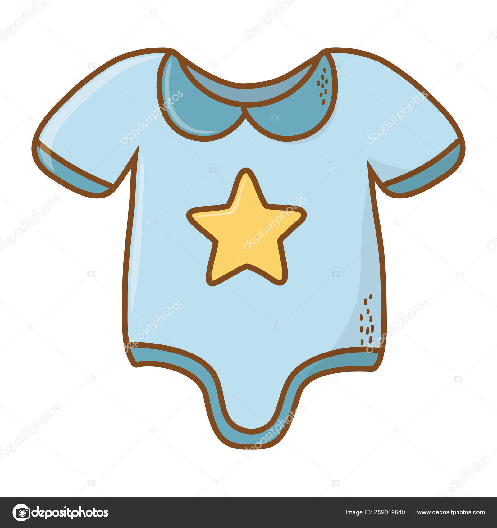 Cute baby shower cartoon Stock Vector Image by ©stockgiu #259019640