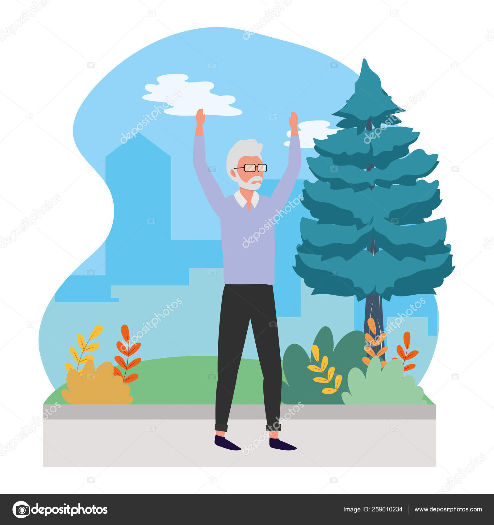 Hombre humano de dibujos animados Vector de stock por ©stockgiu 259610234