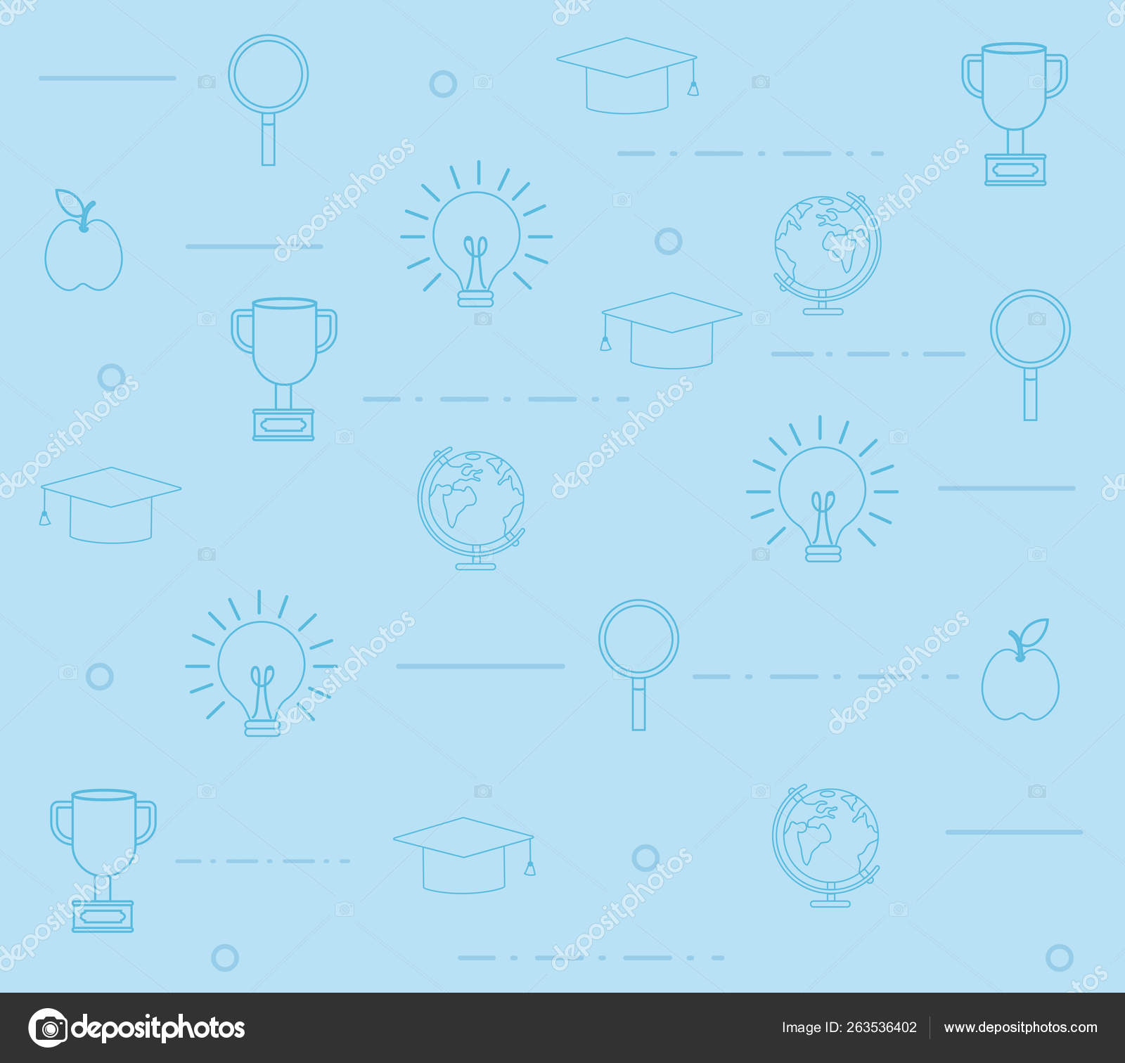 Study elements cartoon Stock Vector by ©stockgiu 263536402