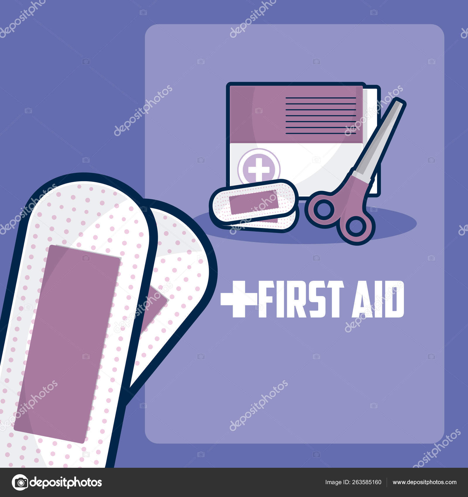 Medical first aid Stock Vector by ©stockgiu 263585160