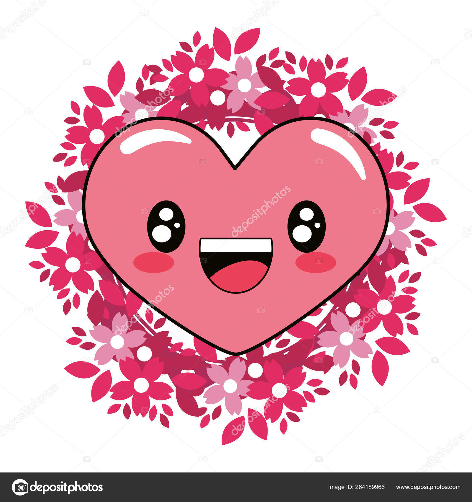 Coeurs Animés En Mouvement