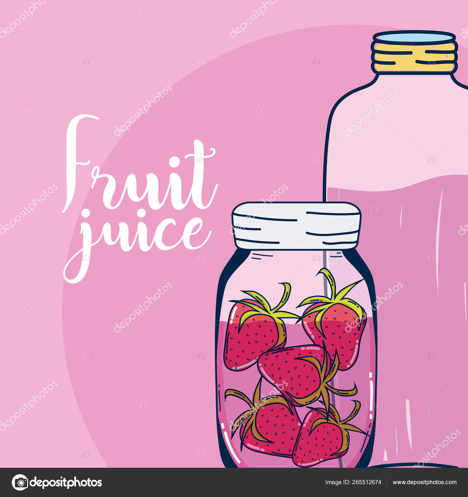 Fruit juice card Stock Vector by ©stockgiu 265512674