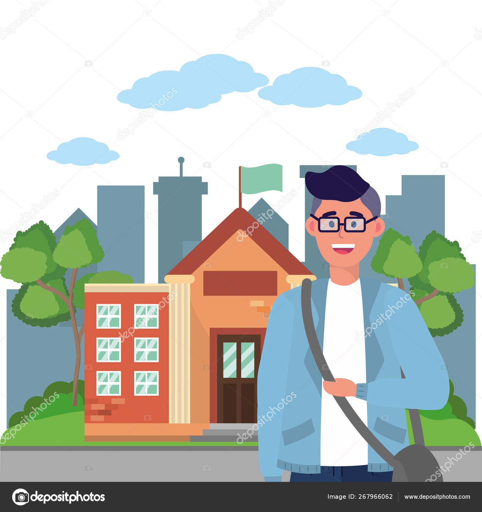 Imágenes De Dibujos Animados De La Escuela Secundaria