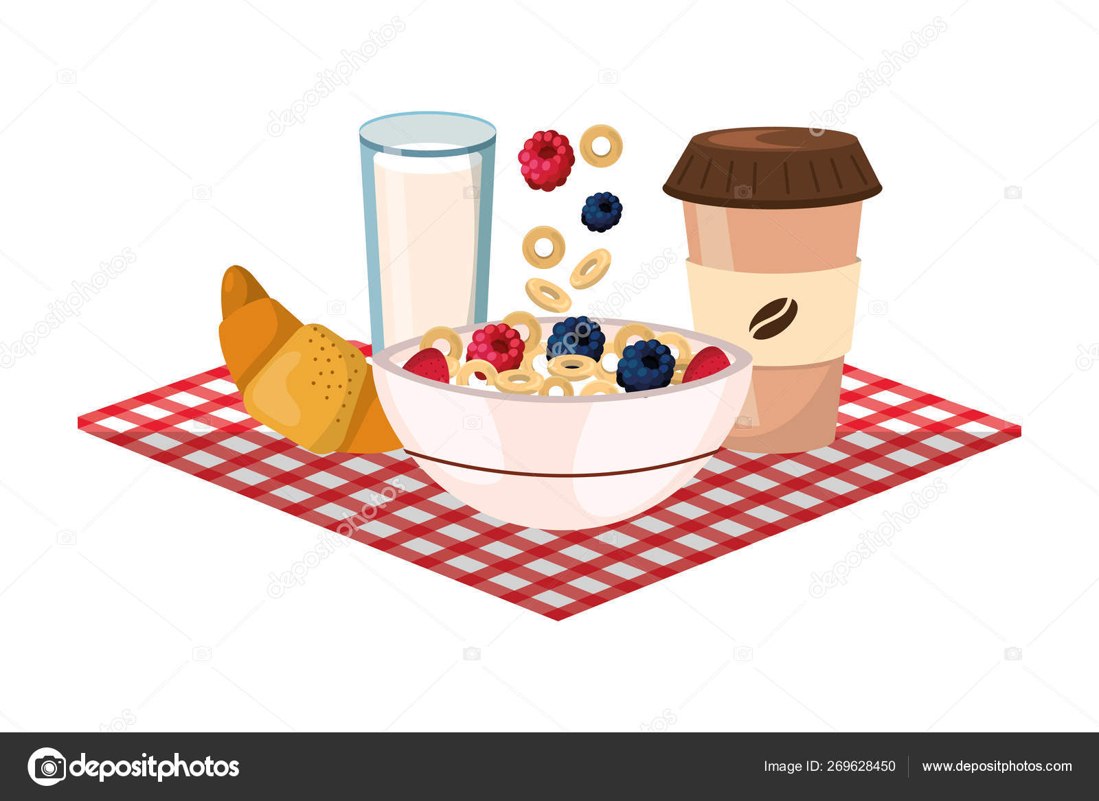 Desayuno Dibujo Animado