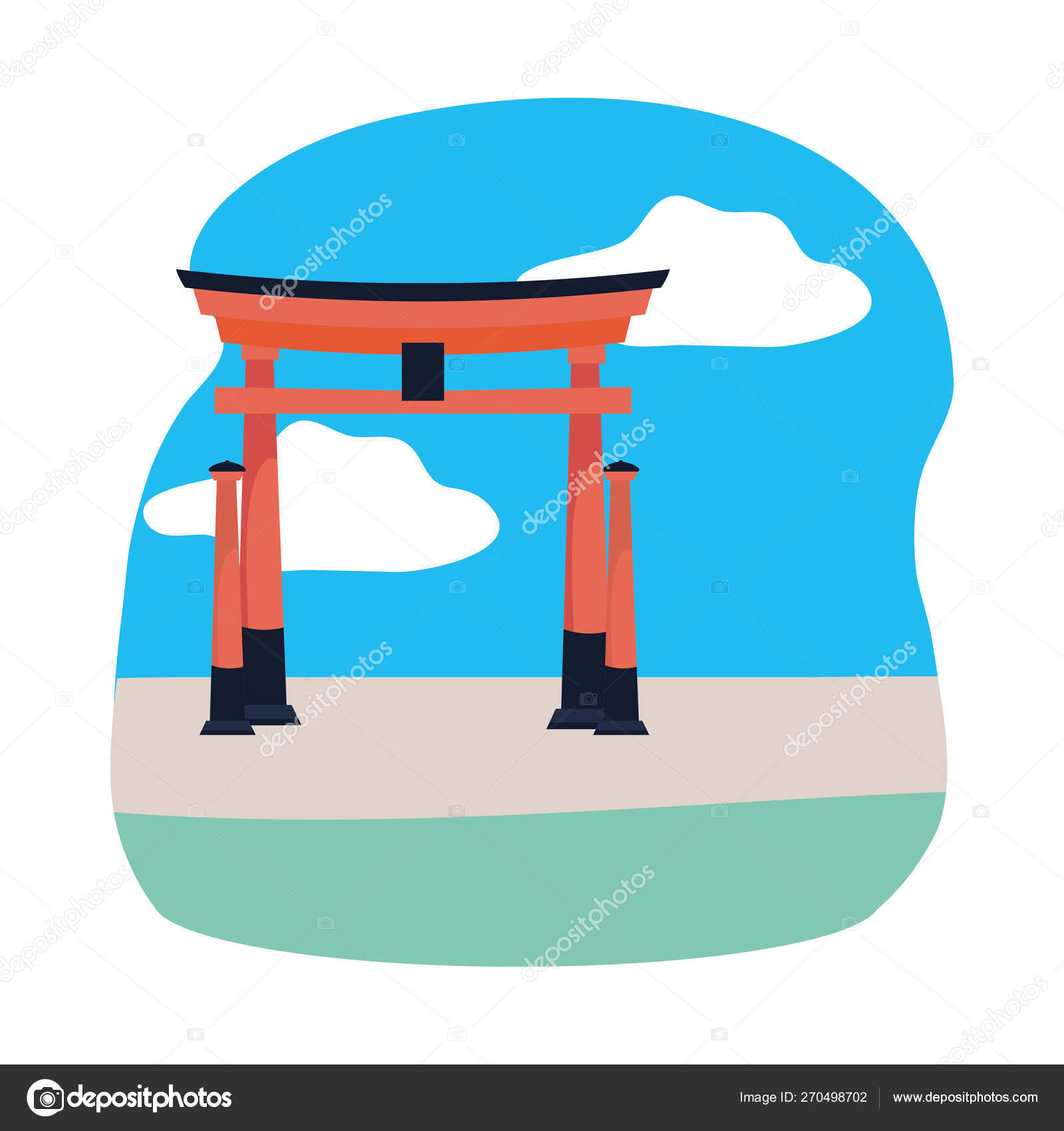 China Arch Design Stock Vector By ©stockgiu 270498702