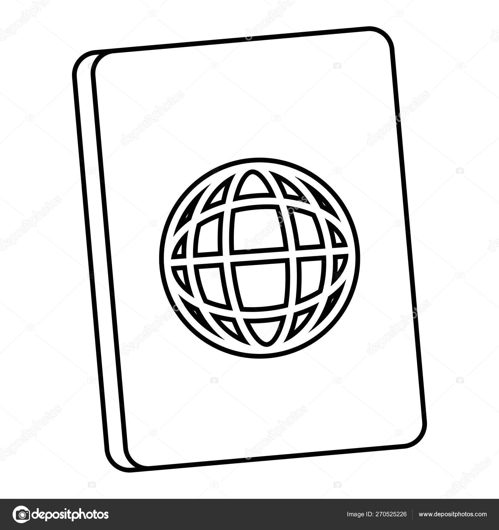 Isolated Passport Design Stock Vector Image By ©stockgiu 270525226