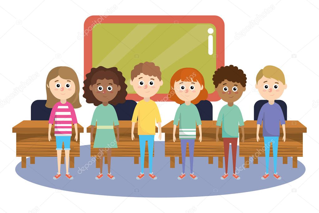 Dibujos animados de la escuela primaria Vector de stock por ©stockgiu ...