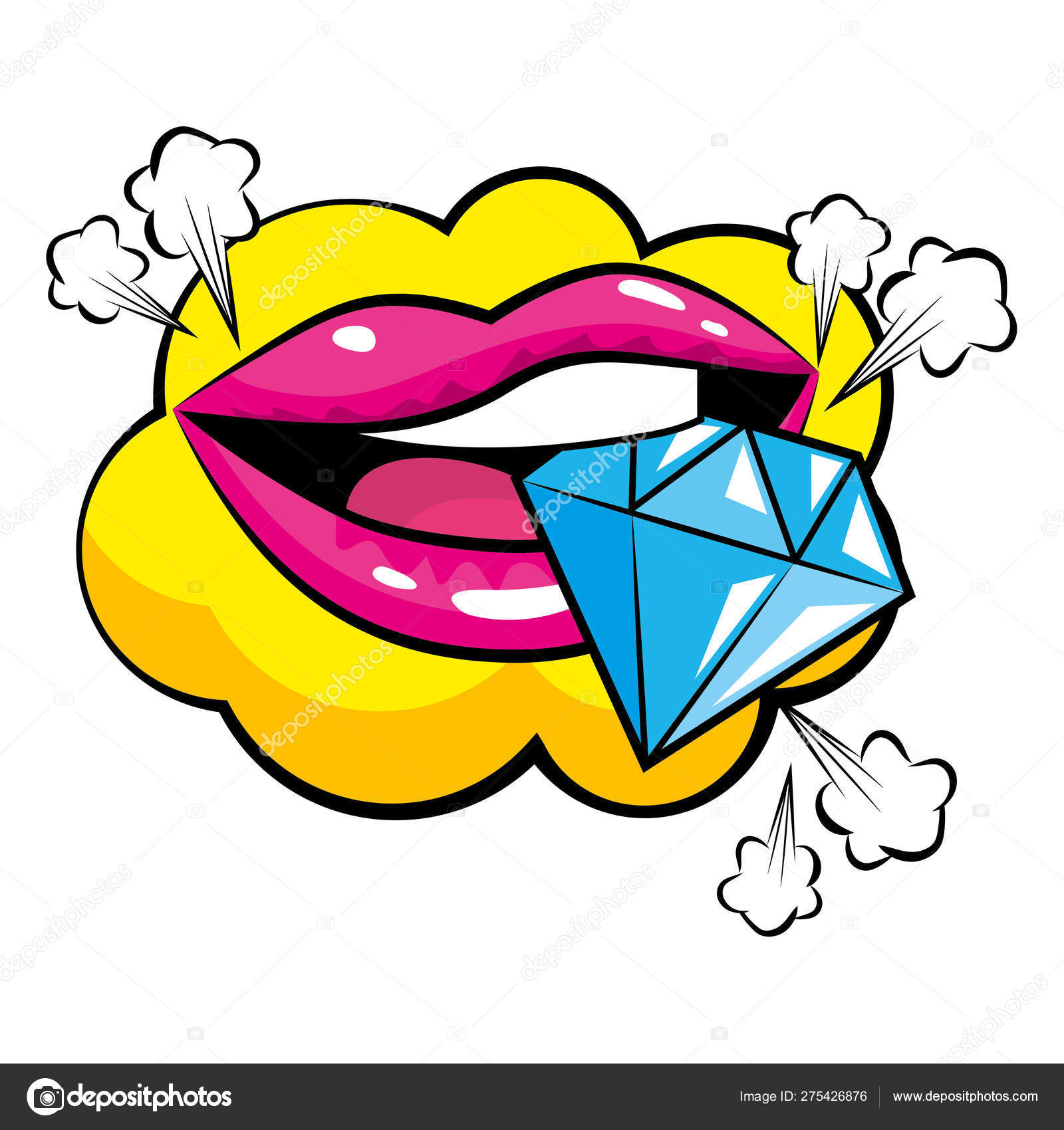 Pop Art Comic Cartoon Stock Vector By ©stockgiu 275426876