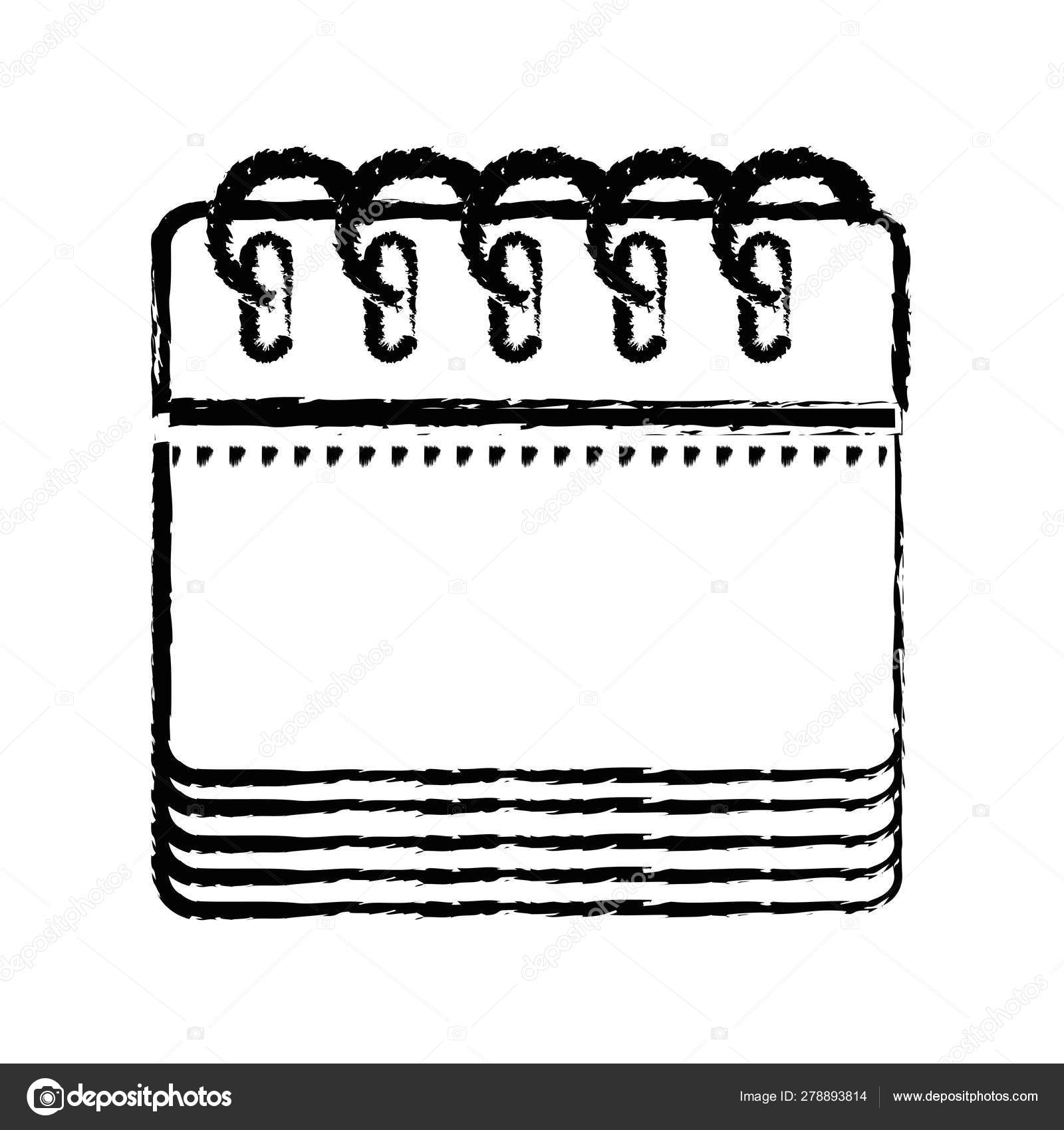 Figure calendar information to organizer event day Stock Vector by ...