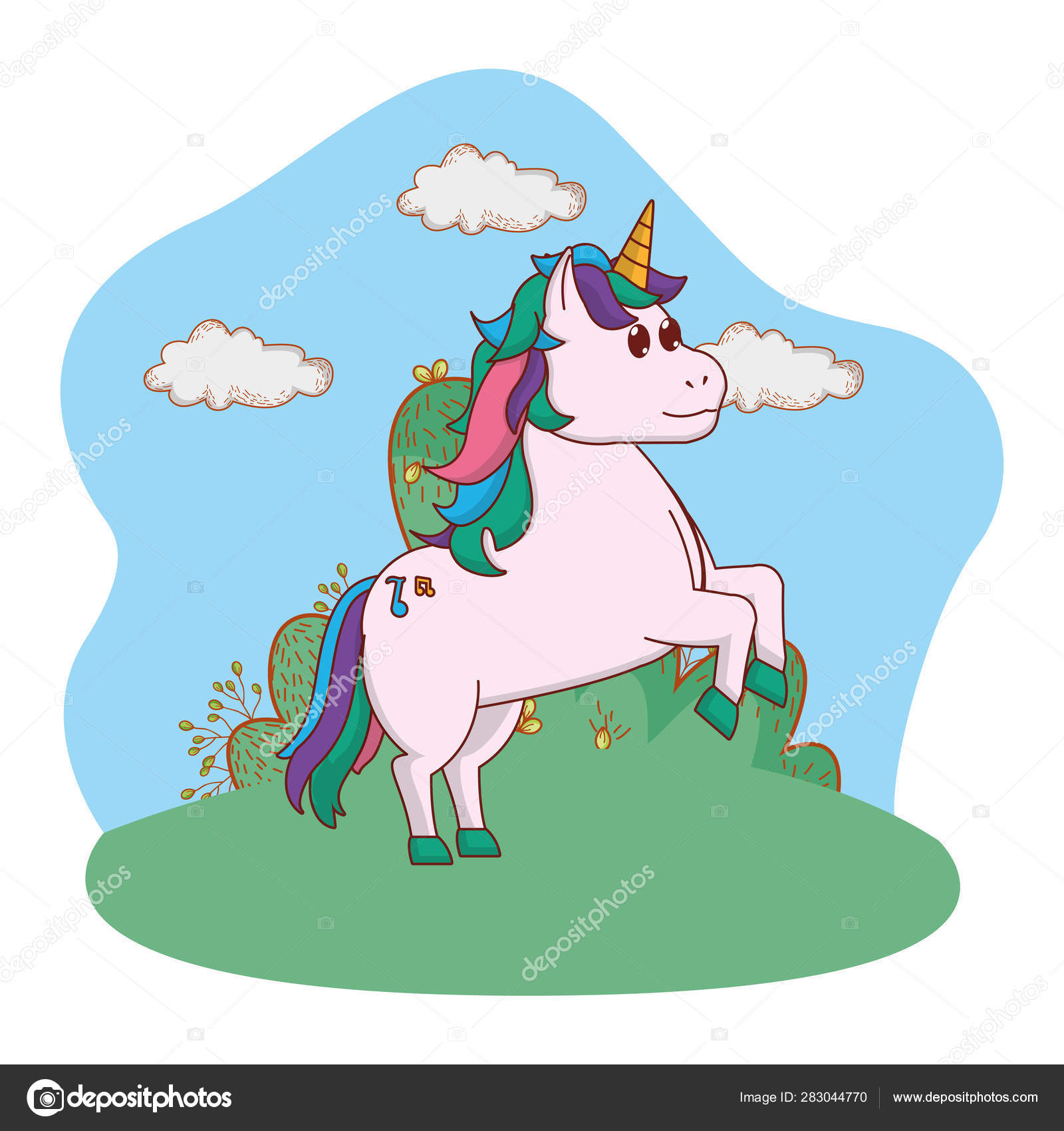 Cute magic cartoon Stock Vector Image by ©stockgiu #283044770