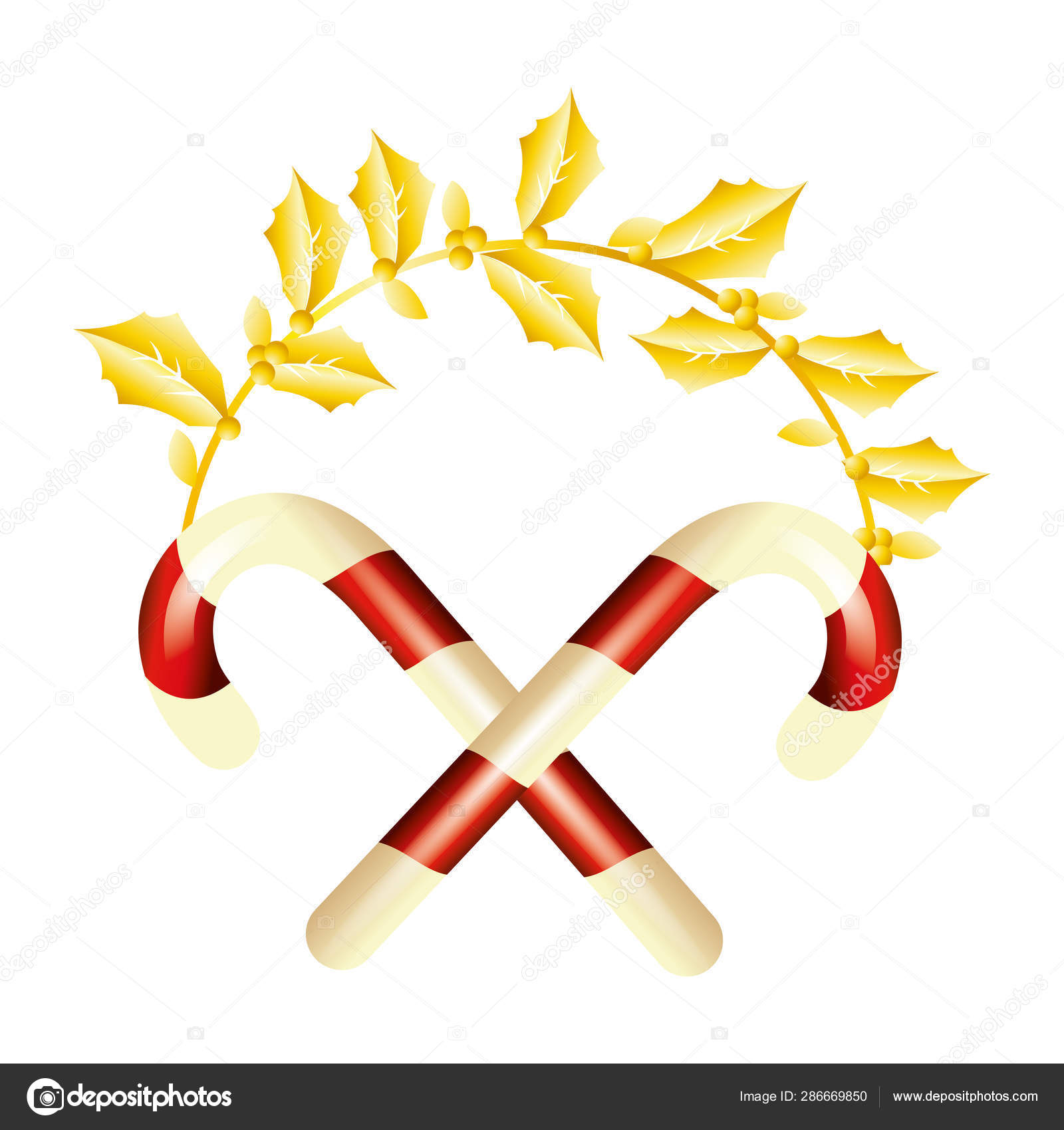 Candy cane cartoon Stock Vector by ©stockgiu 286669850