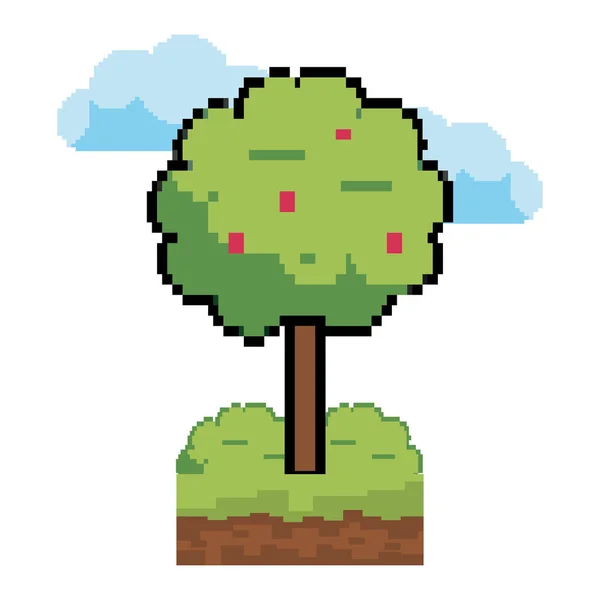 100,000 8 bit tree Vector Images | Depositphotos