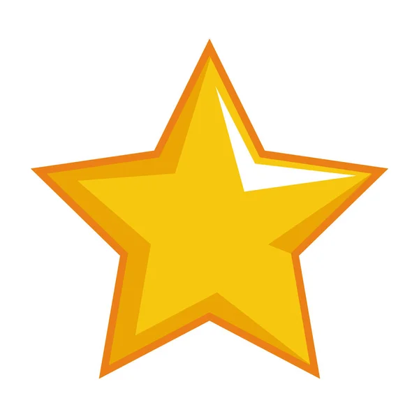 Pictogram Star Shape Symbol Icon Vector Illustration Stock Vector by ...