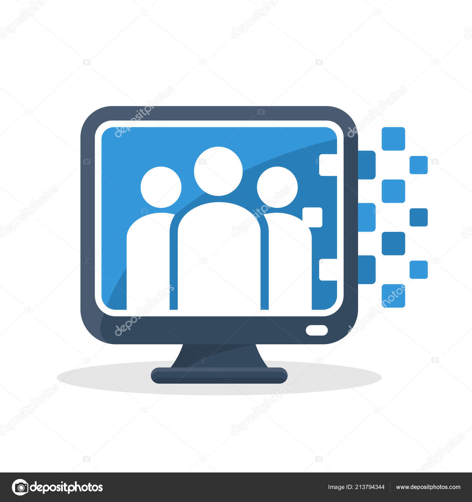 Electronic Communication Icon