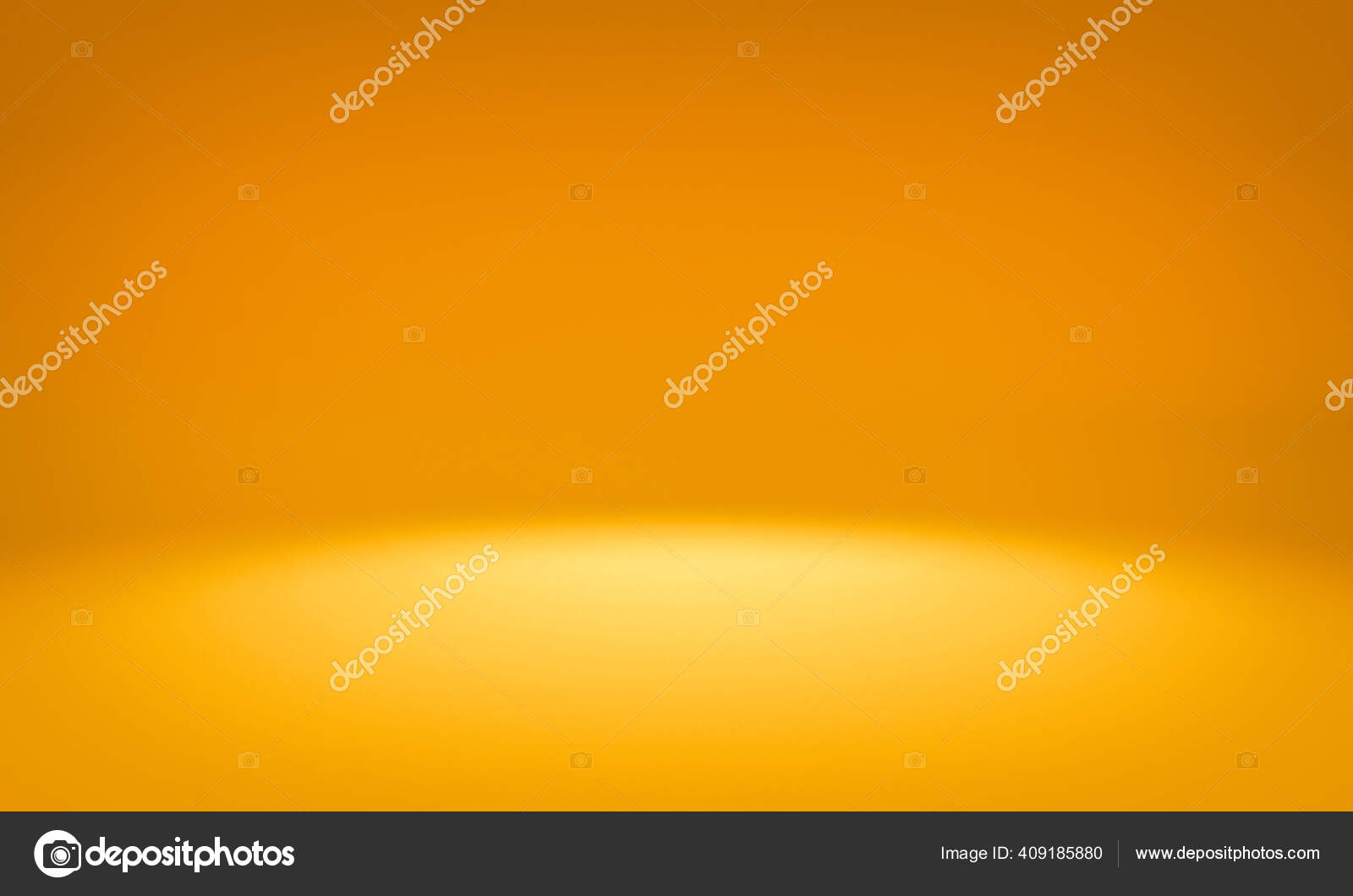 Set Light Photography Studio Clear Yellow Background — Stock Photo ...