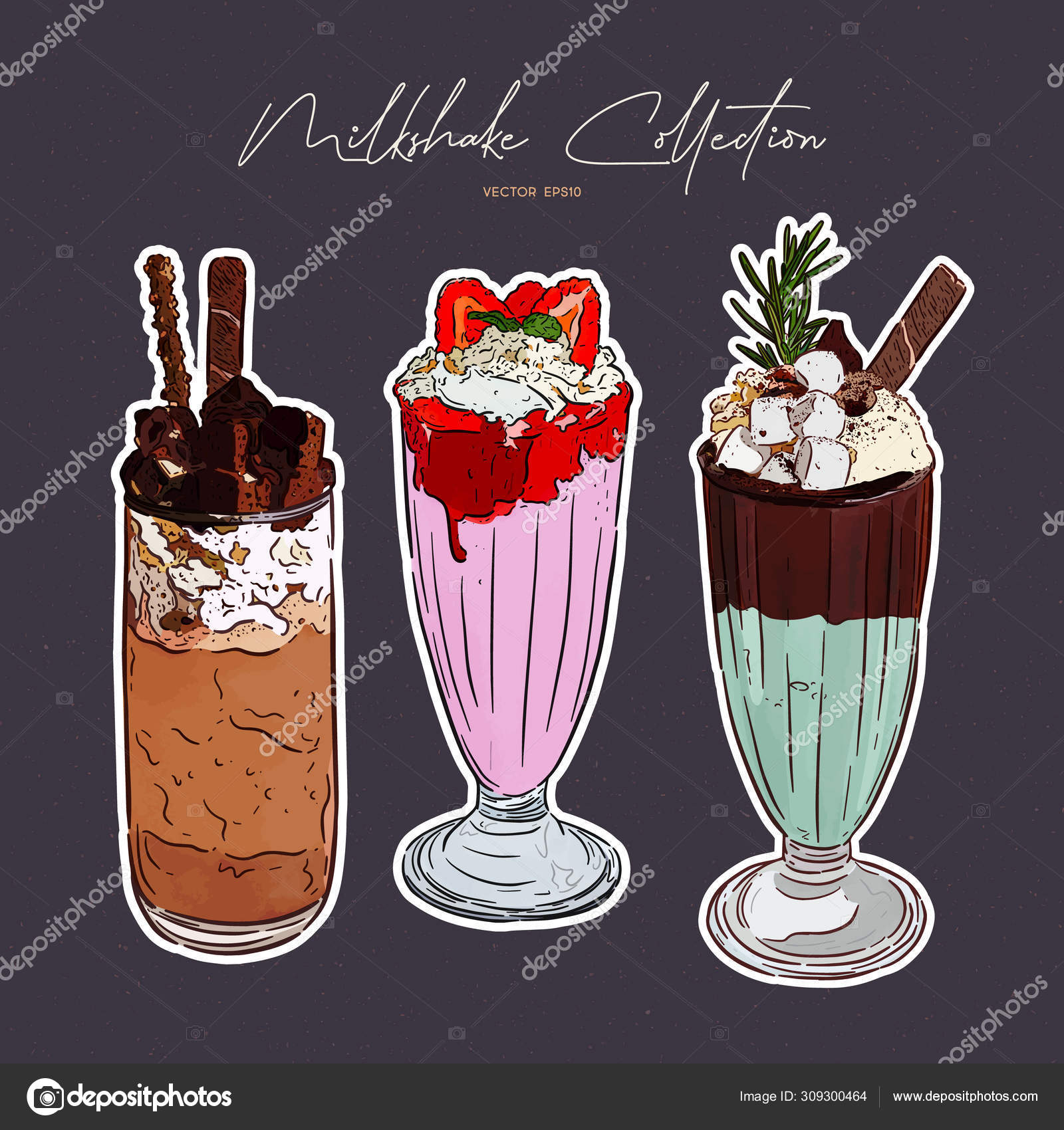 Milkshake Drawing