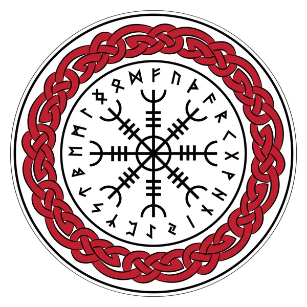 Egishjalmur, Tim n de asombro (tim n del terror), bastones m gicos islandeses con runas ...