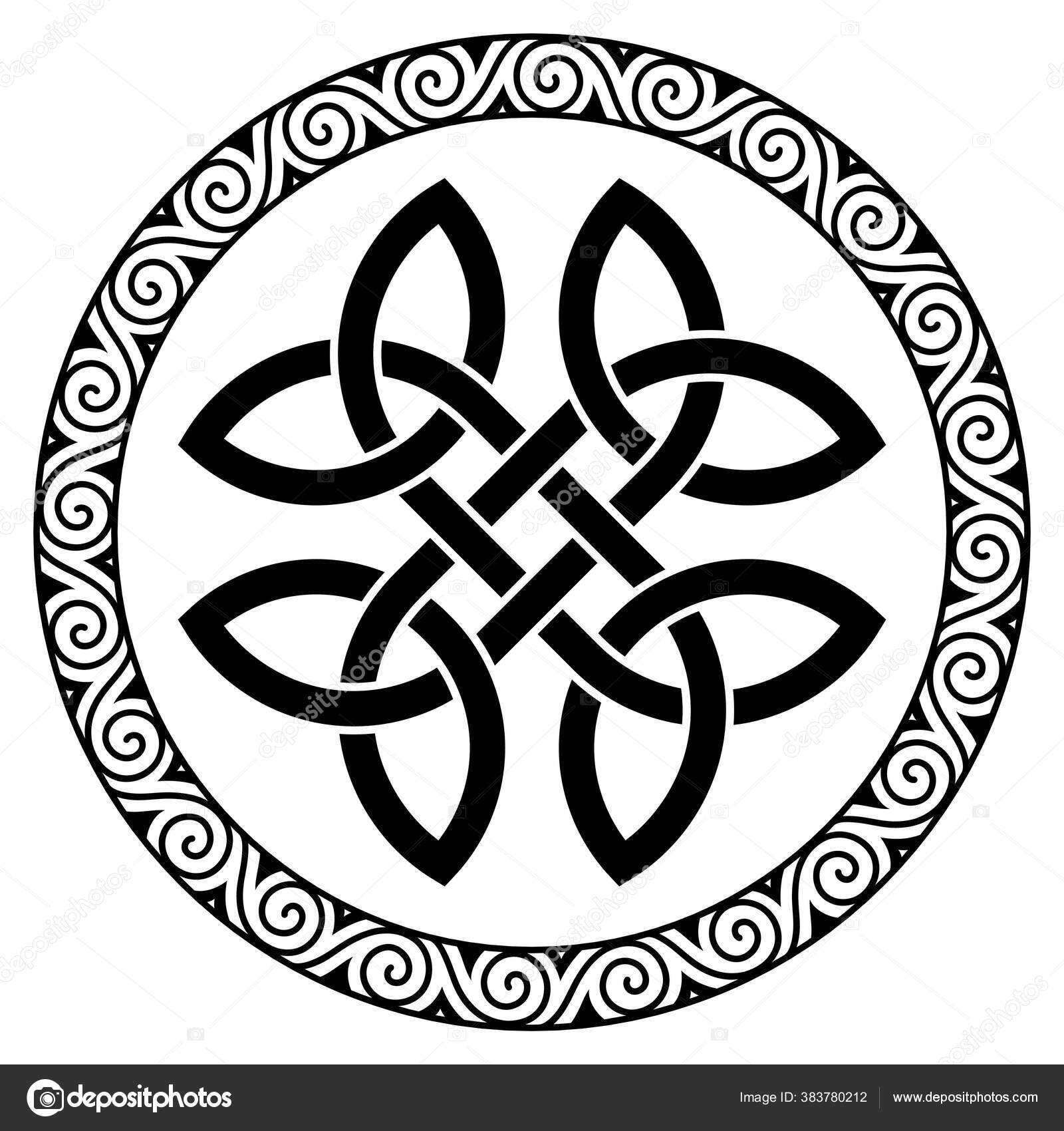 Celtic Shield Knot Vector