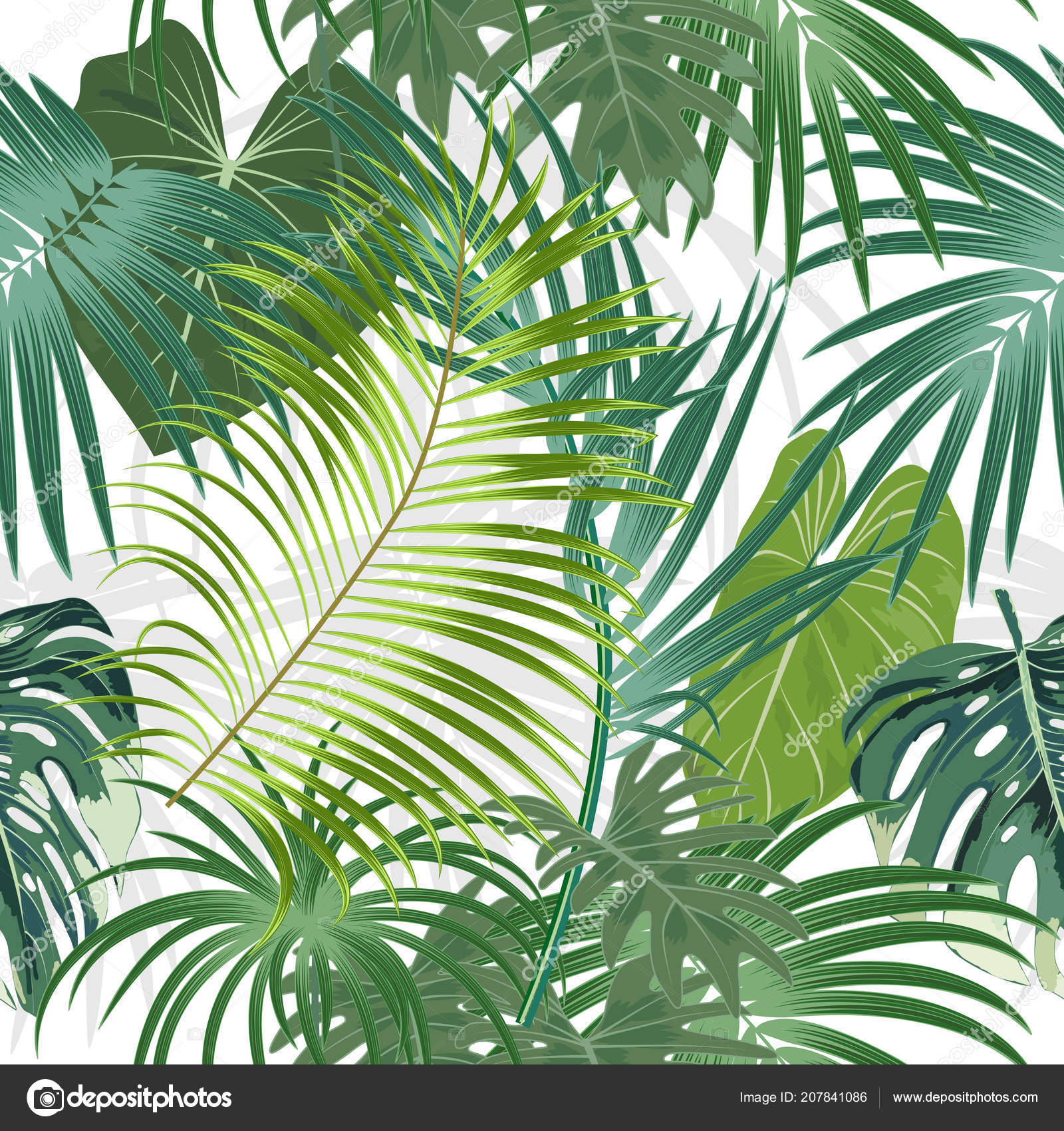 Palm Tree Background Pattern