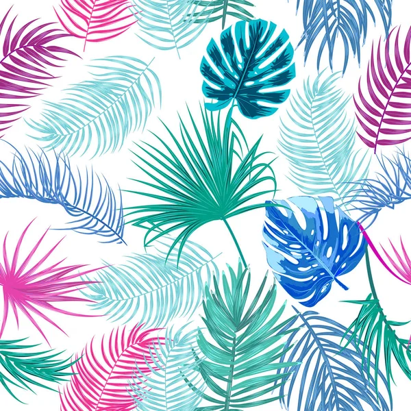 Tropical vector seamless pattern. Stock Vector Image by ©artlu #252365298