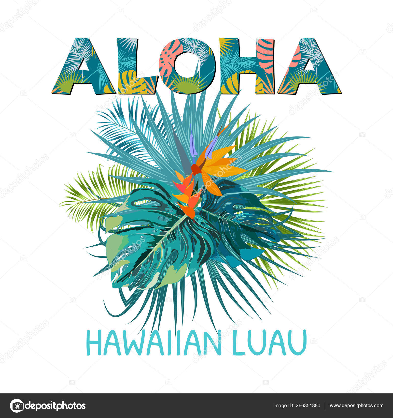 Hawaiian Aloha Background