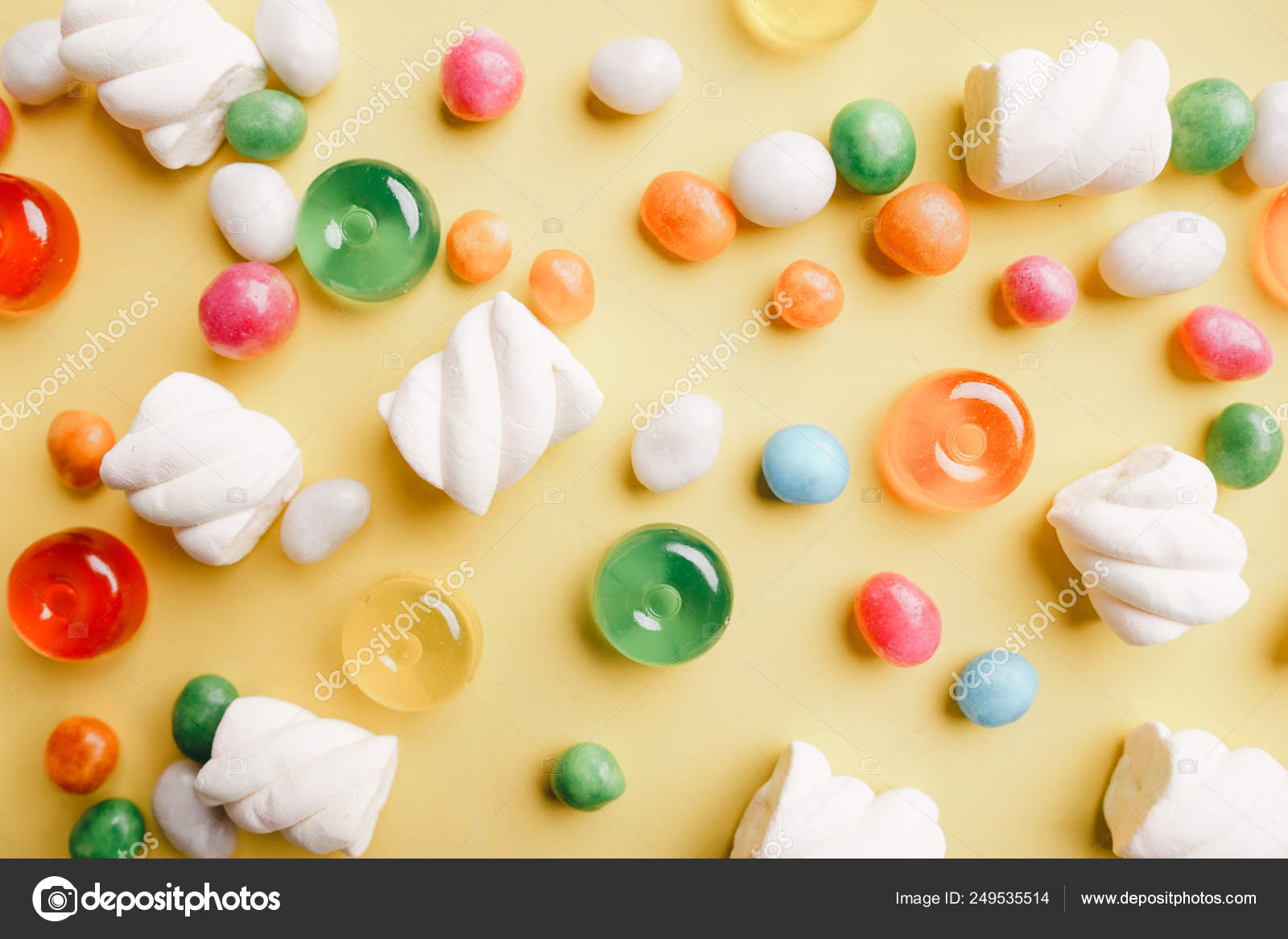 Lollipop candy background, confectionery design Stock Photo by ©Wadym ...