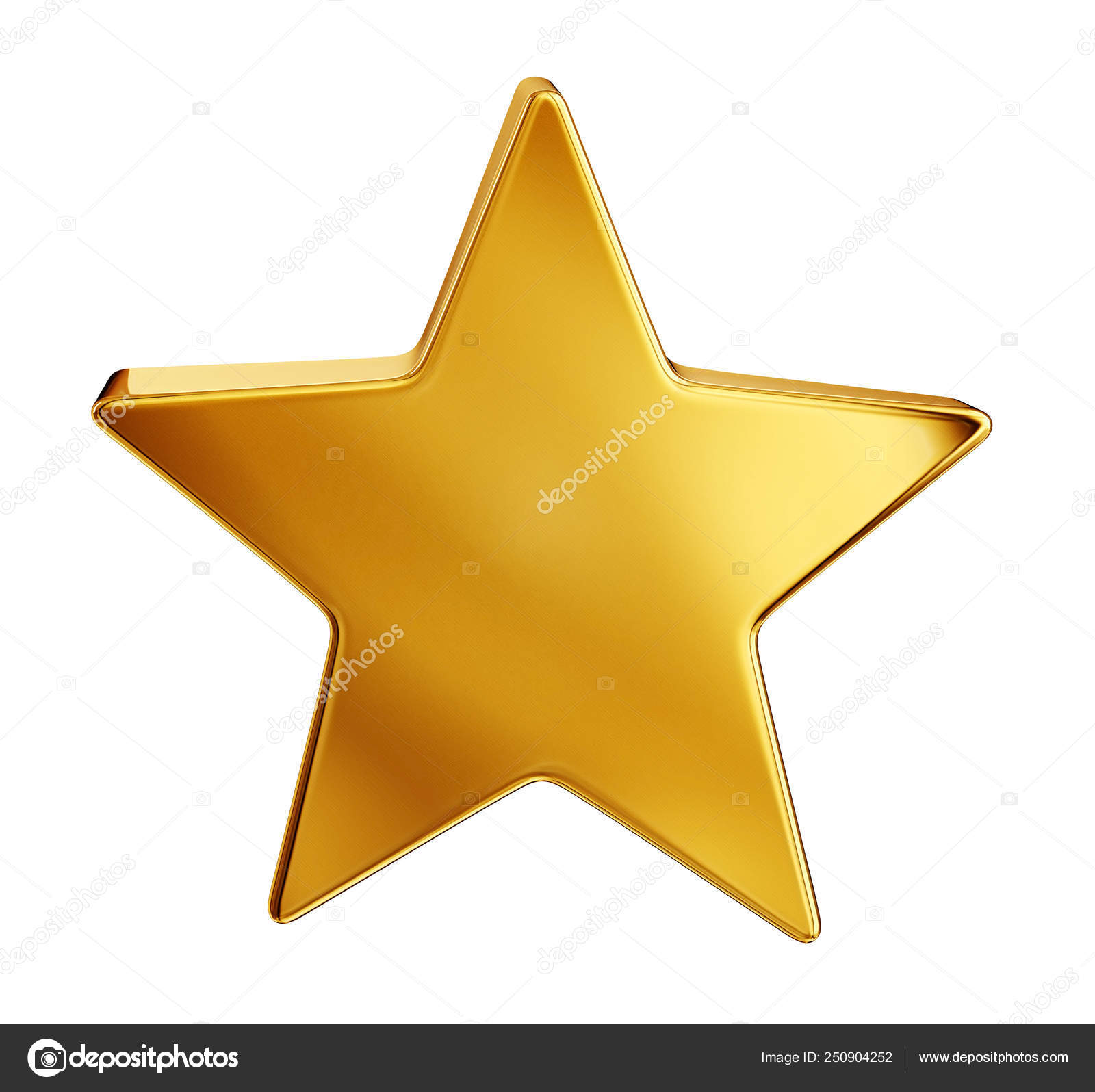 Golden star Stock Photo by ©alexroz 250904252