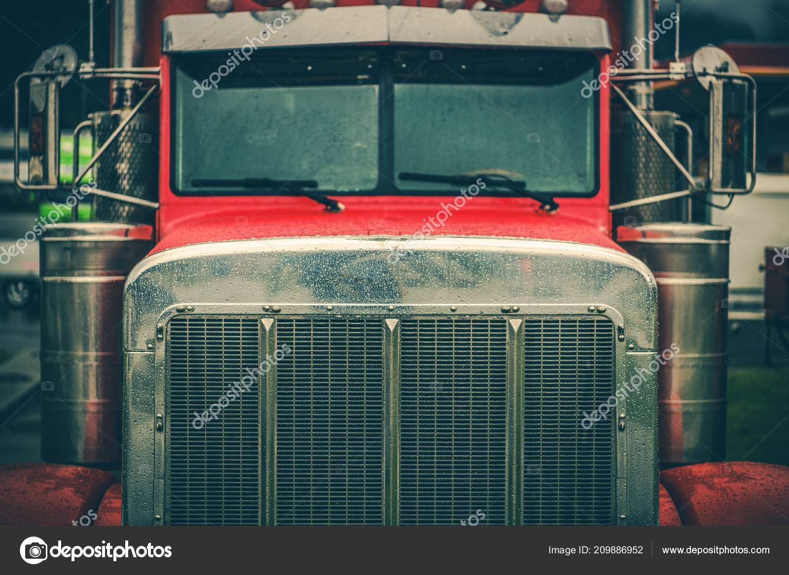 Semi Truck Front Grill