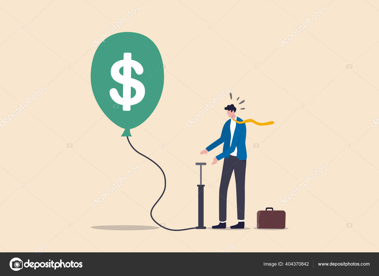 Money Inflation Cartoon