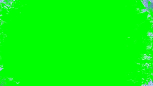 Beautiful Window Freezing Animation Borders Center Timelapse Frost ...