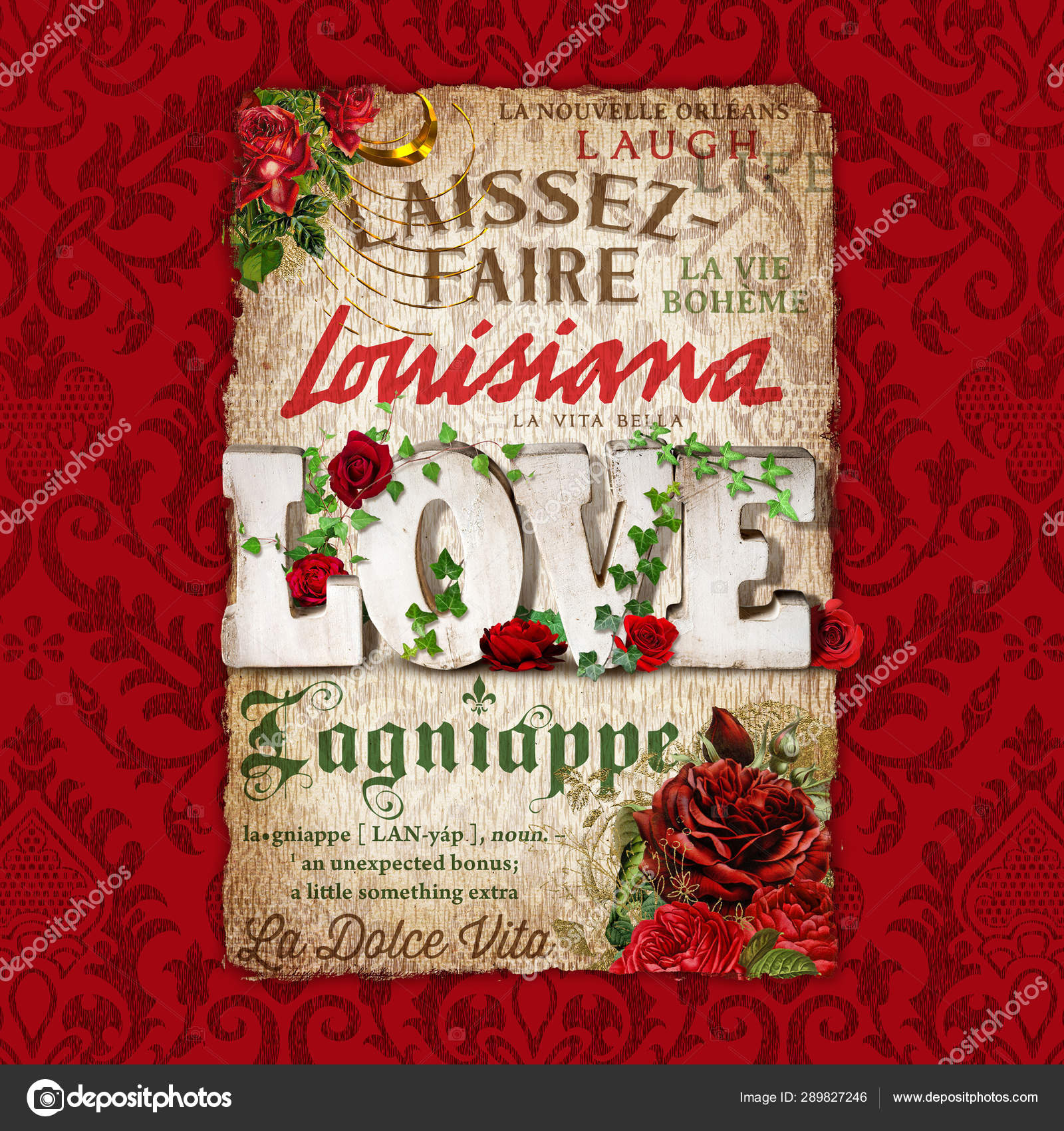 Louisiana Life Collection Digital Artwork Design New Orleans Louisiana ...