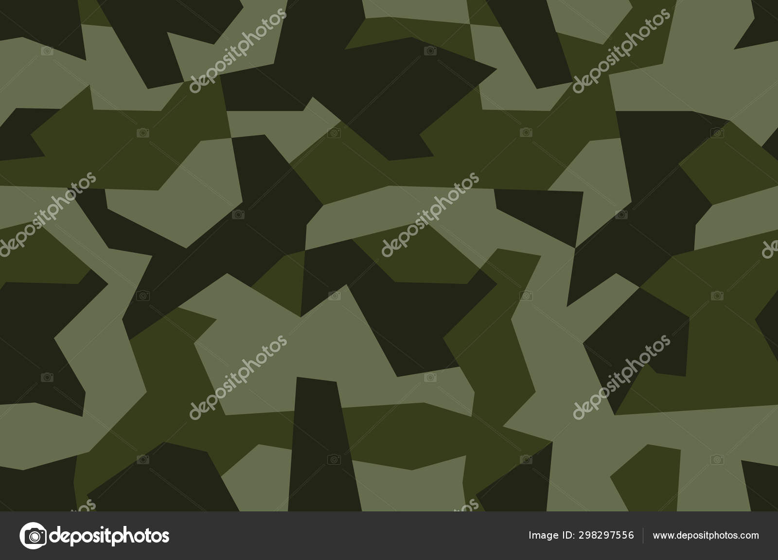Hunting Camo Patterns Vector
